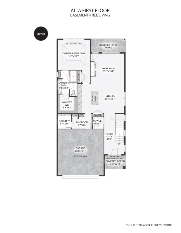 Alta (basement-free living) - Eddy Homes